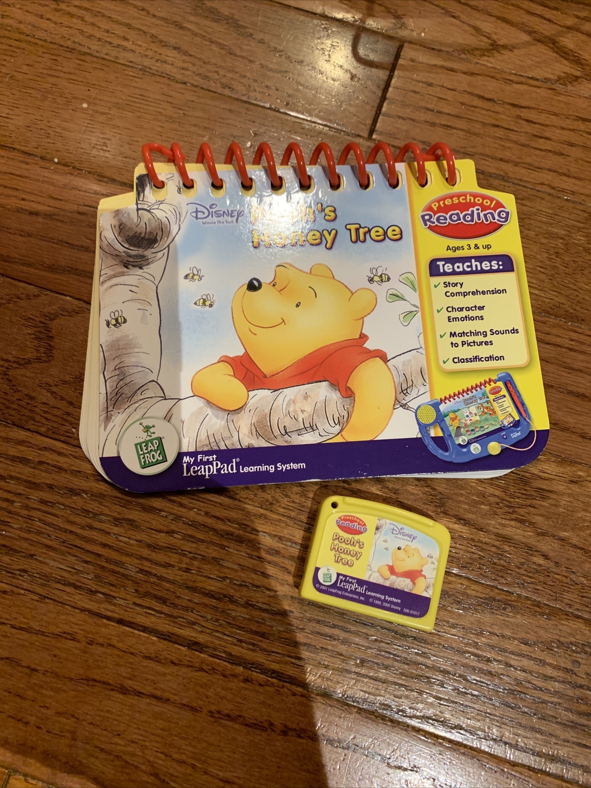 LeapFrog My First LeapPad Disney Pooh's Honey Tree Book and Cartridge ...