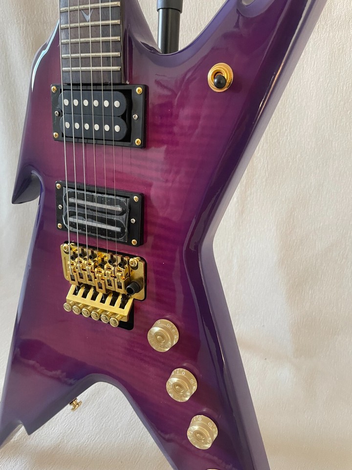 New Arrival Dean Dime Razorback Black Tooth Limited Electric Guitar ...