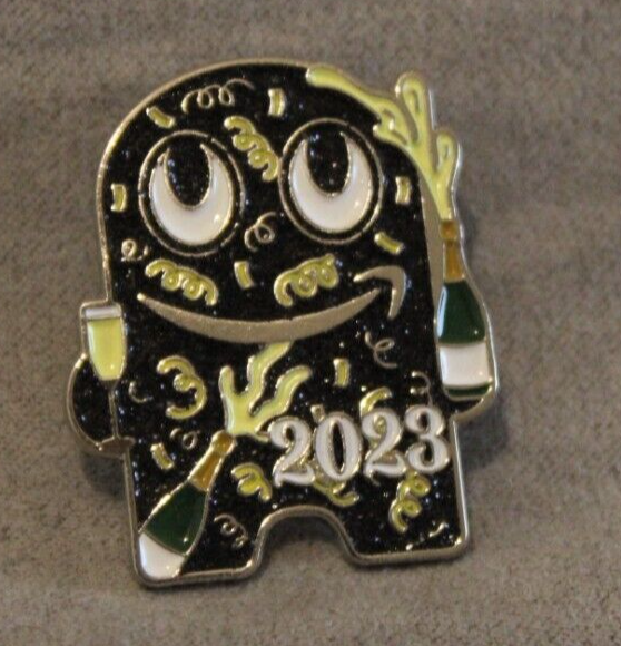 New Years champagne bottle Amazon Peccy Employee Pin | eBay