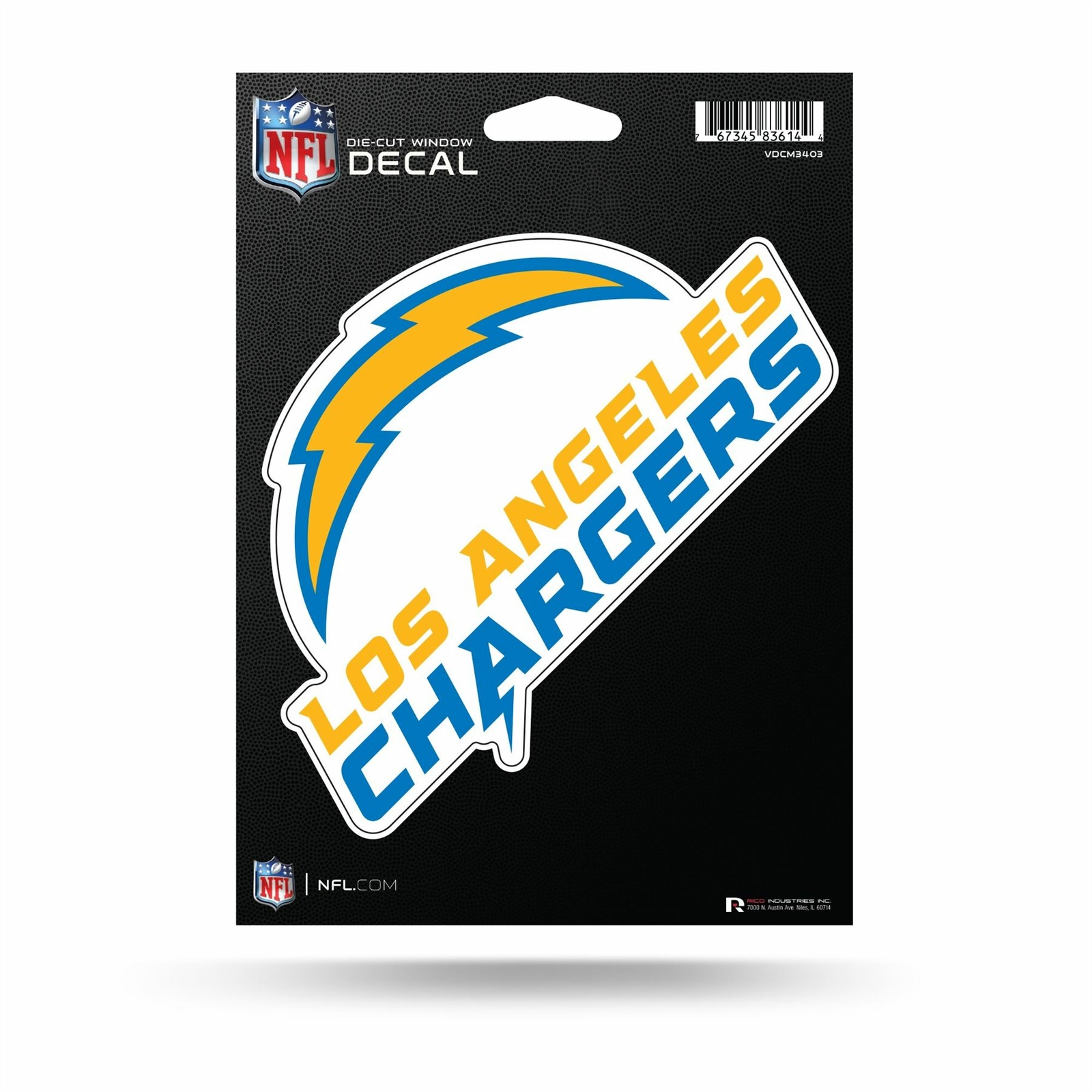 Los Angeles Chargers Sticker Emblem Decal die-cut logo Car Truck Decal ...