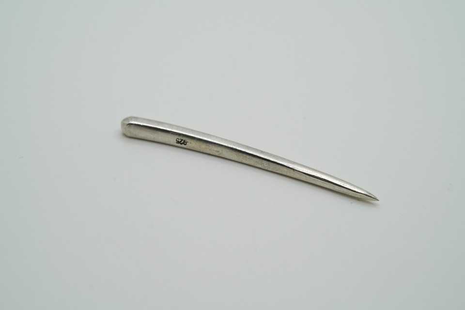 Antique Sterling Silver Fish Bone Toothpick 5cm | eBay