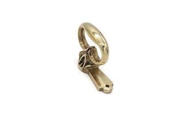 1 1/2" Mock Key Pull Mock Key Furniture Pull Mock Key Knob Cabinet Mock ...