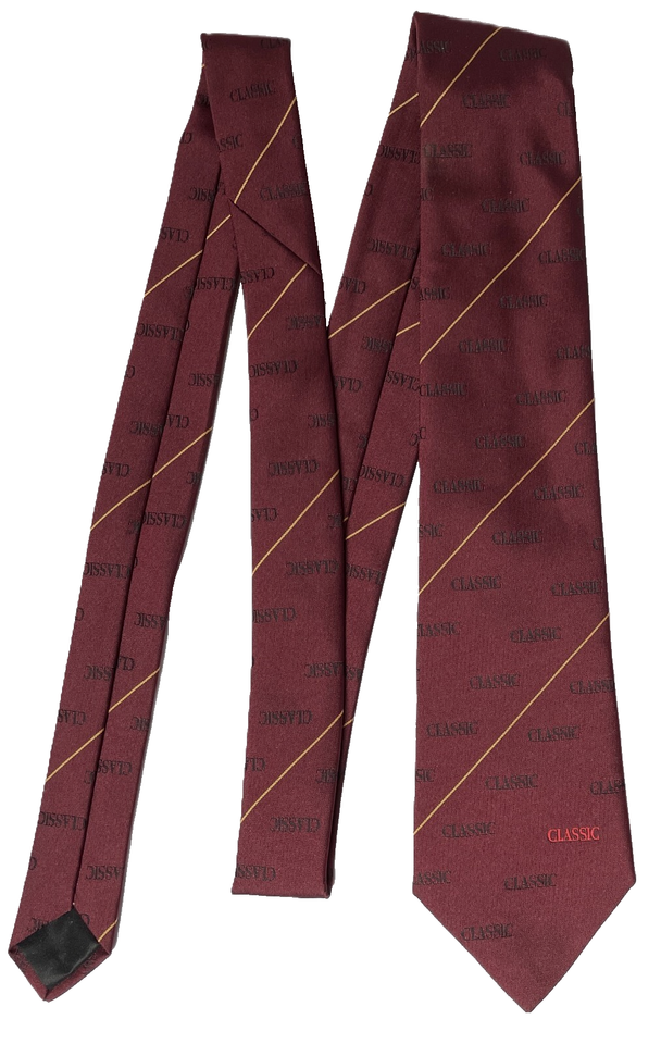 Classic logo tie British company corporate design NEW UNUSED circa ...