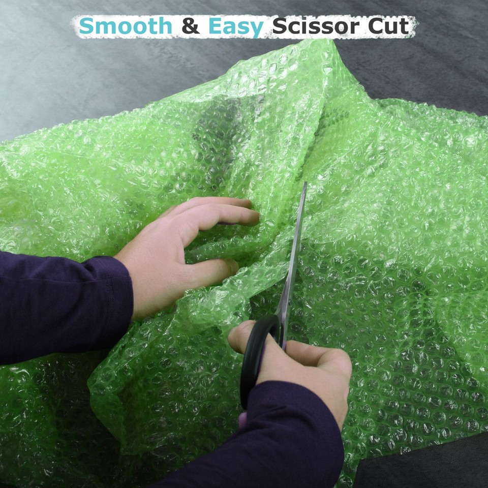 BIODEGRADABLE ECO-FRIENDLY BUBBLE WRAP 400mm 500mm 750mm 1500mm - 10M ...