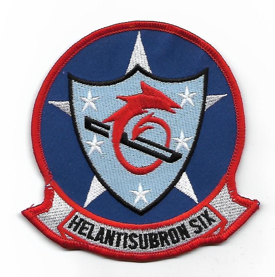 USN HS-6 INDIANS patch ASW HELICOPTER SQN | eBay