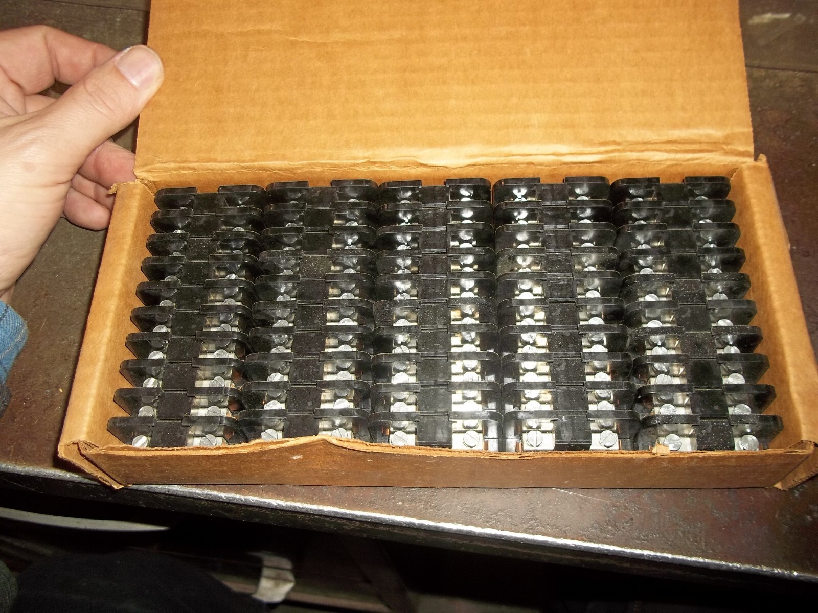 LOT OF 50 GE CR151A1 SECTIONAL TERMINAL BLOCKS 30A (824) | eBay