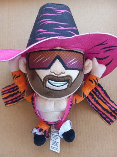 WWE Officially Licensed "Macho Man" Randy Savage 9" Plush Figure | eBay
