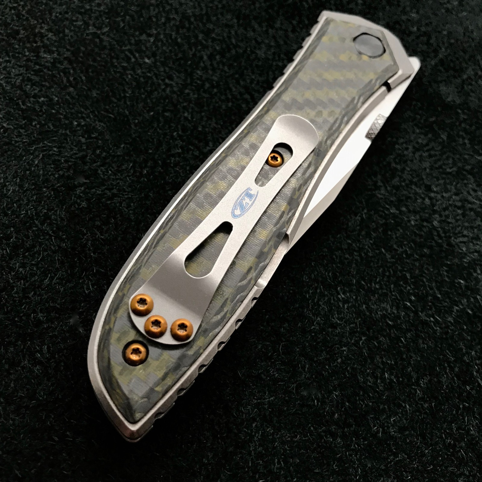 Titanium Screw set (NO KNIFE) for Zero Tolerance ZT 0640 ZT0640 - 4 ...