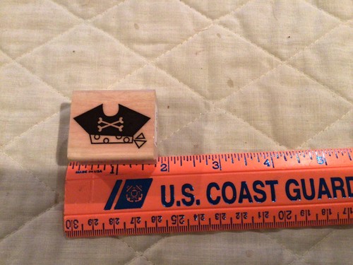 The Cat's Pajamas Alma De La Rosa Swabby Hat D6379 Pirate Hat Stamp ...