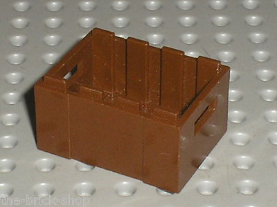 Caisse LEGO OldBrown container 30150 / set 5975 5948 5909 7419 7414 ...