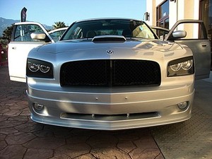 Dodge Charger Painted NEW Body Kit PS2 Silver Air Dam Fashia Ft Spoiler ...