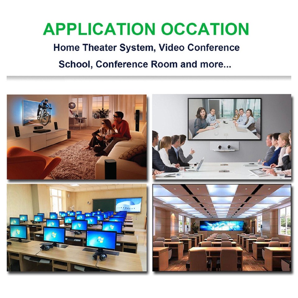 HDMI Switch 5 in 1 out Port Switcher w/ Remote Control Power For PS4 ...