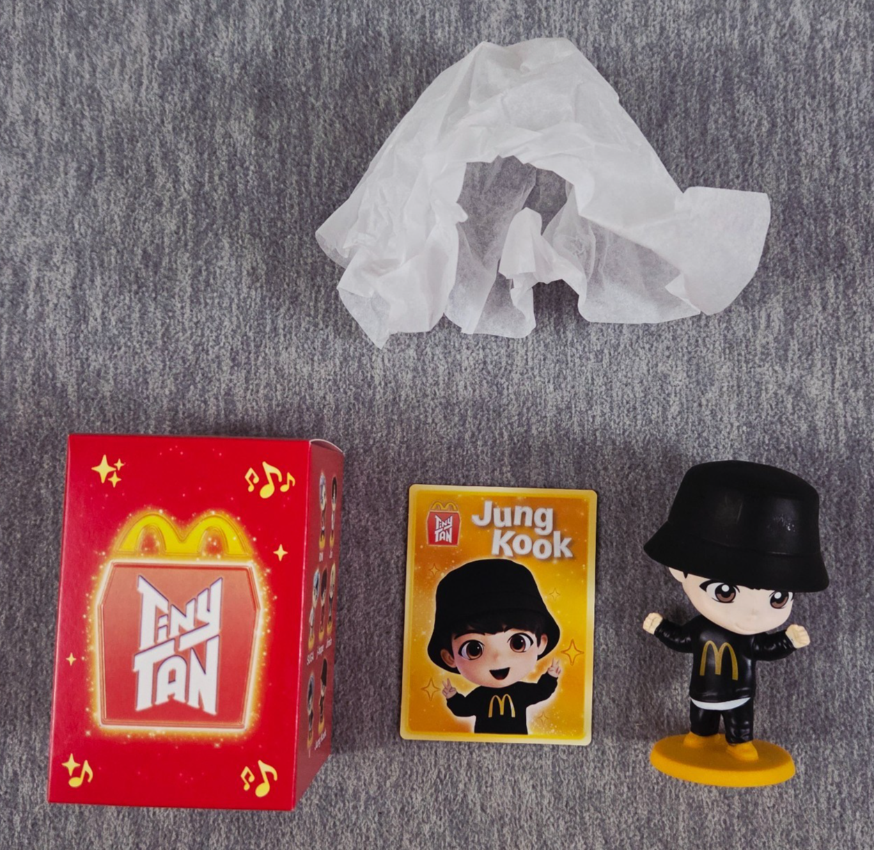 McDonald’s Happy Meal Toy Tiny Tan BTS Encore Edition Jung Kook with ...