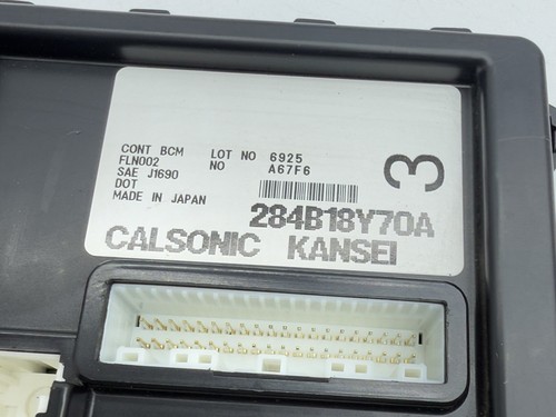 2007 2008 INFINITI FX35 FX45 BODY CONTROL MODULE BCM BCU 284B18Y70A ...