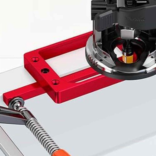 Door Hinge Jig 3-1/2in Fixed Size Aluminum Alloy Door Hinge Router ...
