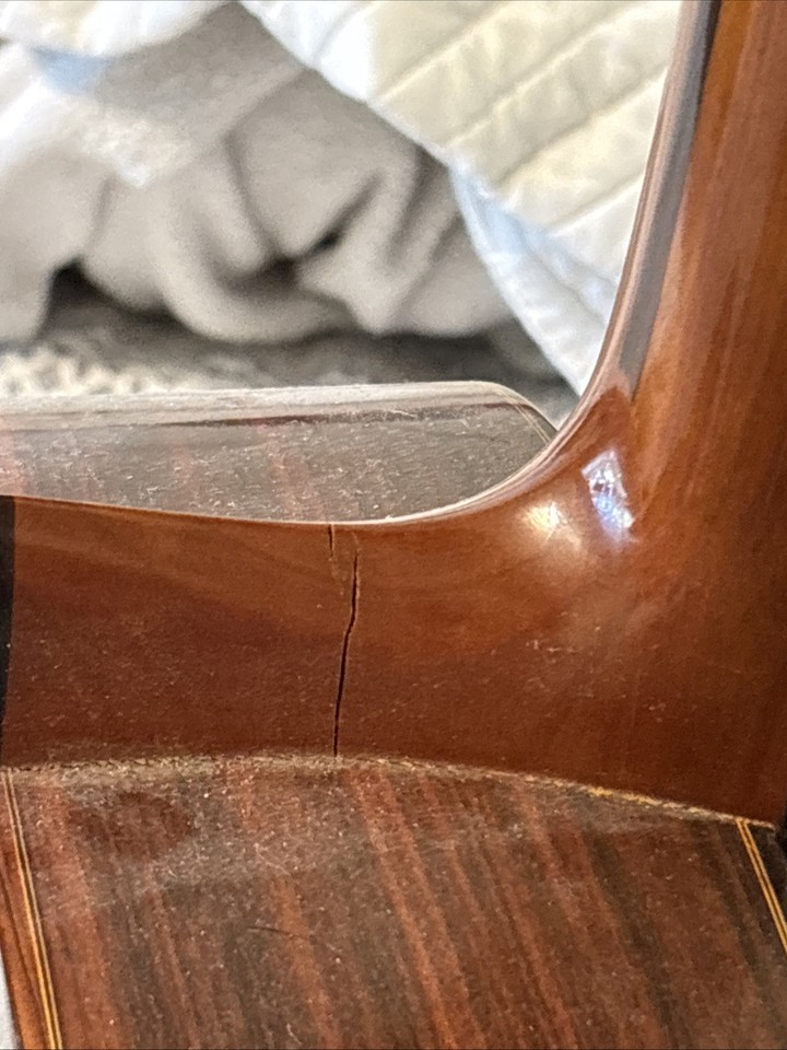 READ Description Vintage Fender FC-40 Classical Guitar Nylon Acoustic ...