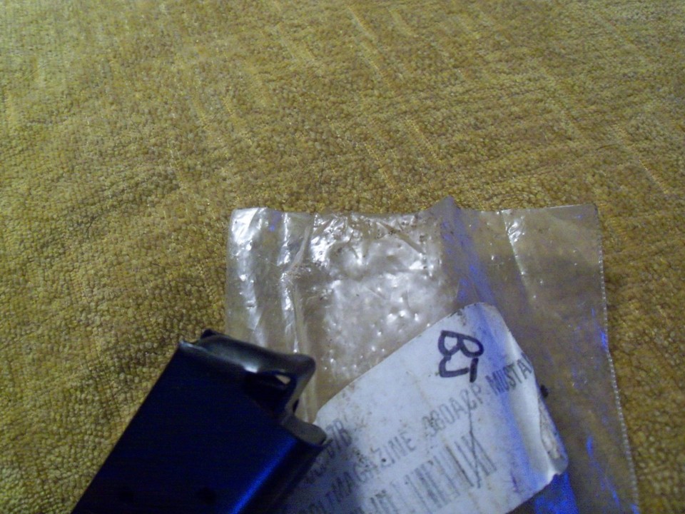 Colt Mustang 380 Auto Factory Magazine Pony M Base 6 Rounds Blue ...