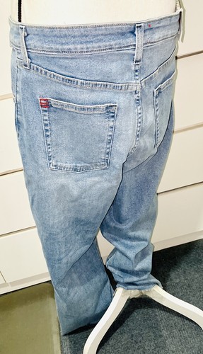 $70 BDG KICK FLARE HIGH-RISE CROPPED FRAYED BOTTOM HEM STRETCH COTTON ...