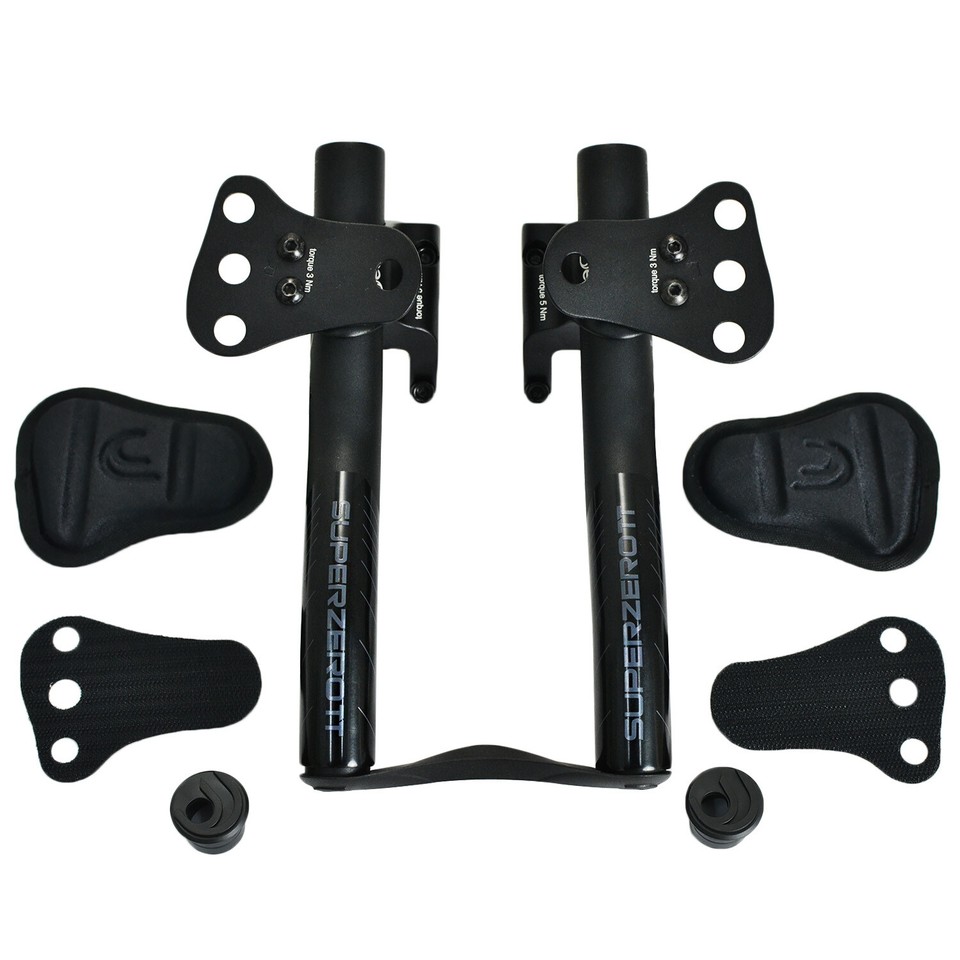 Deda Elementi SUPERZERO Extensions Clip-On Bike Aerobars for TT ...