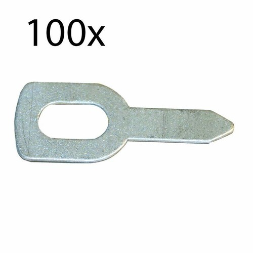 GYS 100 Straight Welding Eyelets 050648 Welding Eyelets 3154020050648 ...