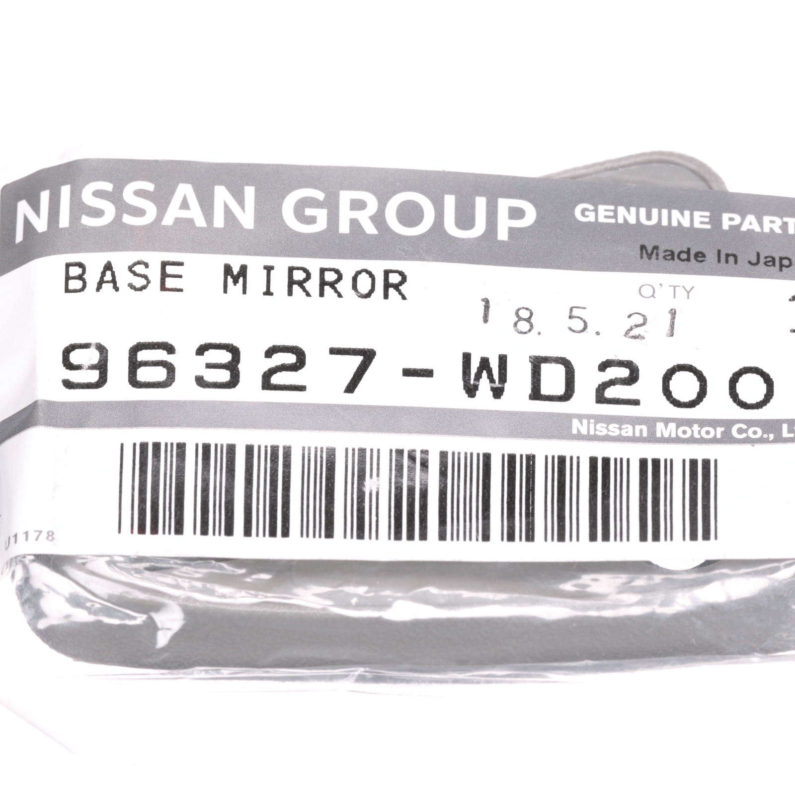 2009-2011 Nissan Cube 1.8L Wagon Interior Rear View Mirror Mounting ...