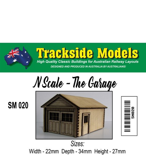 Trackside Models - N Scale - Laser Cut "The Garage" - SM020 | eBay ...