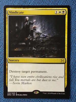 MTG 1x Vindicate LP Eternal Masters Magic the Gathering | eBay