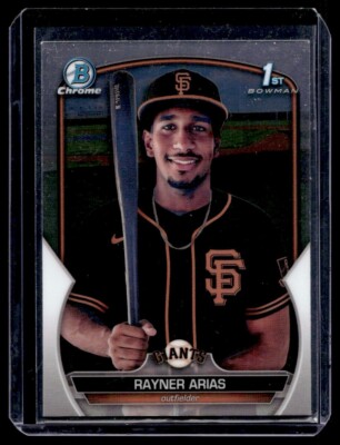 2023 Bowman Chrome Prospects QTY Rayner Arias San Francisco Giants #BCP ...