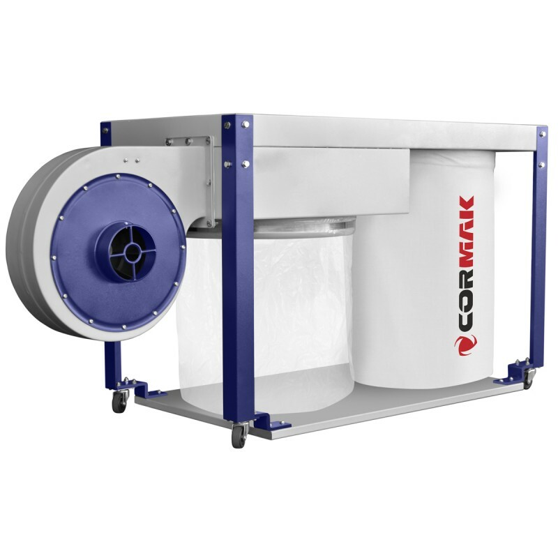 Dust Extractor Low Level Bench Height Cormak DC2200 INCLUDES VAT & UK ...