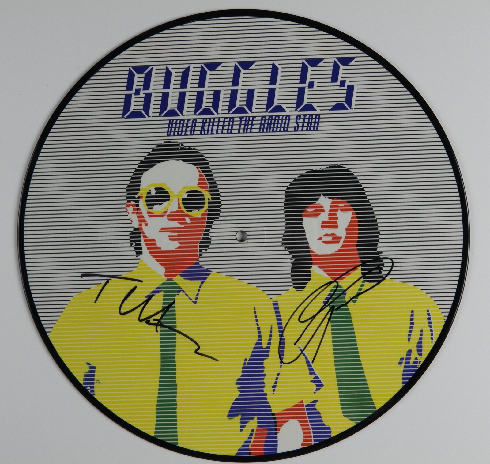 Buggles JSA Signed Autograph Album Record Vinyl The Age of Plastic ...