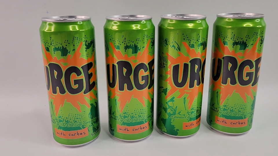 4 Cans Urge Surge Soda - Norwegian Surge - Ships From Wisconsin - Coca ...