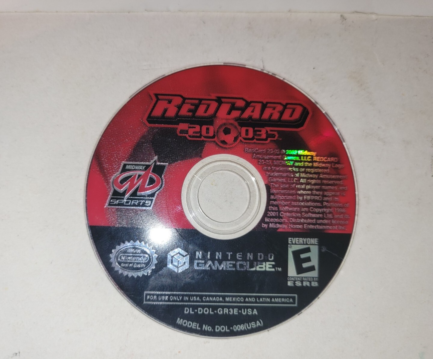 RedCard 20-03 (Nintendo GameCube, 2002) for sale online | eBay