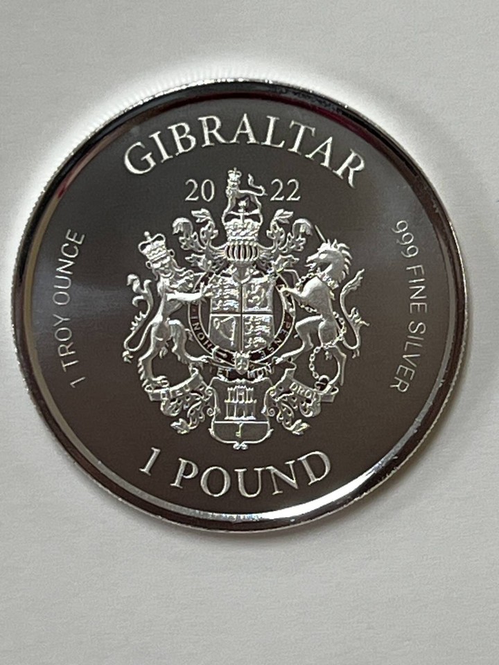 2022 1oz Lady Justice Gibraltar 1 Pound Silver Coin | eBay