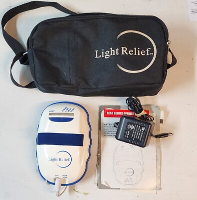 Light Relief LR150 Infrared Pain Relief Therapy Device W/ Bag & AC ...