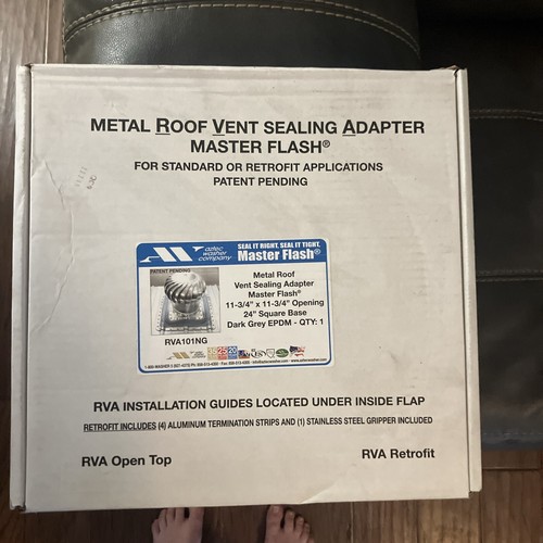 Metal roof vent ceiling adapter master flash | eBay