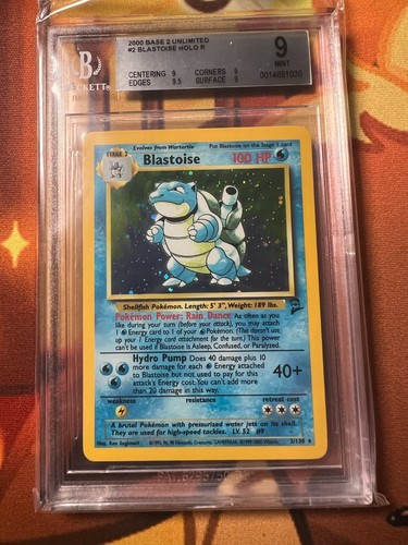 Pokemon BASE SET 2 WOTC BLASTOISE #2 BGS 9 | eBay Australia