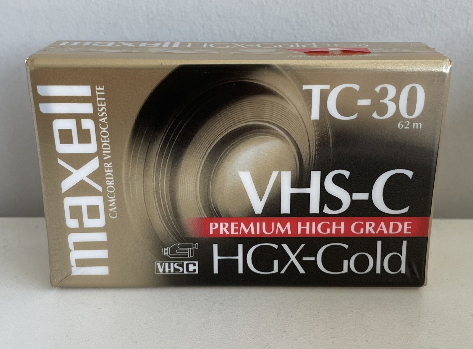 Maxwell TC-30 HGX Gold VHS-C Video Camcorder Tape Premium High Grade | eBay