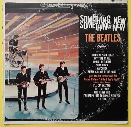 The Beatles Apple Records ST 2108 Something New Winchester Vinyl LP 12 ...