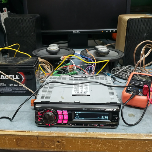 Alpine CDA 9885 Car Stereo AM/FM / CD Vintage (Video added) | eBay