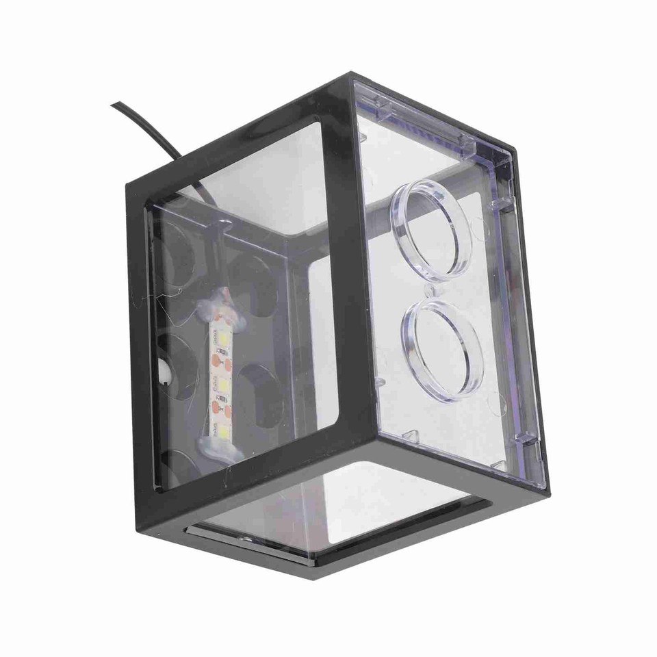 USB LED Aquarium Light For Mini Fish Tank Desk Decor Lamp Black 2K4J ...