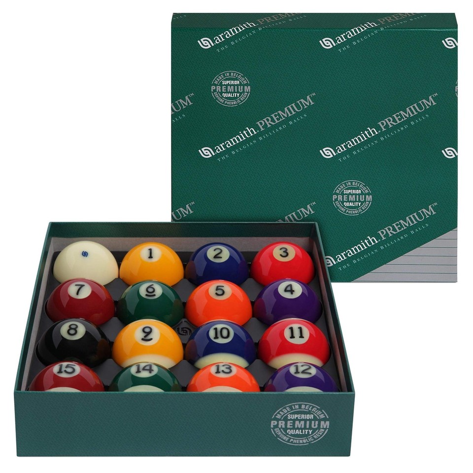 Aramith Pure Phenolic Pool Balls Regulation Belgian Made Billiard Ball ...