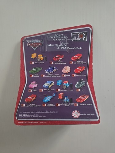 NEW SEALED Disney The World of Cars LUKE PETTLEWORK #62 Dinoco Pitty ...