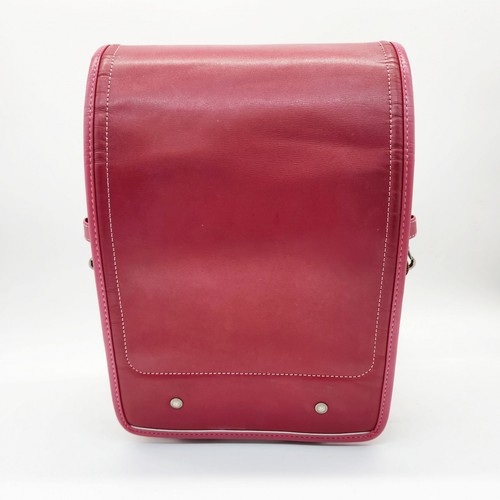 Randoseru Japanese School Bag Kid's Used Leather Backpack Red Pink from ...