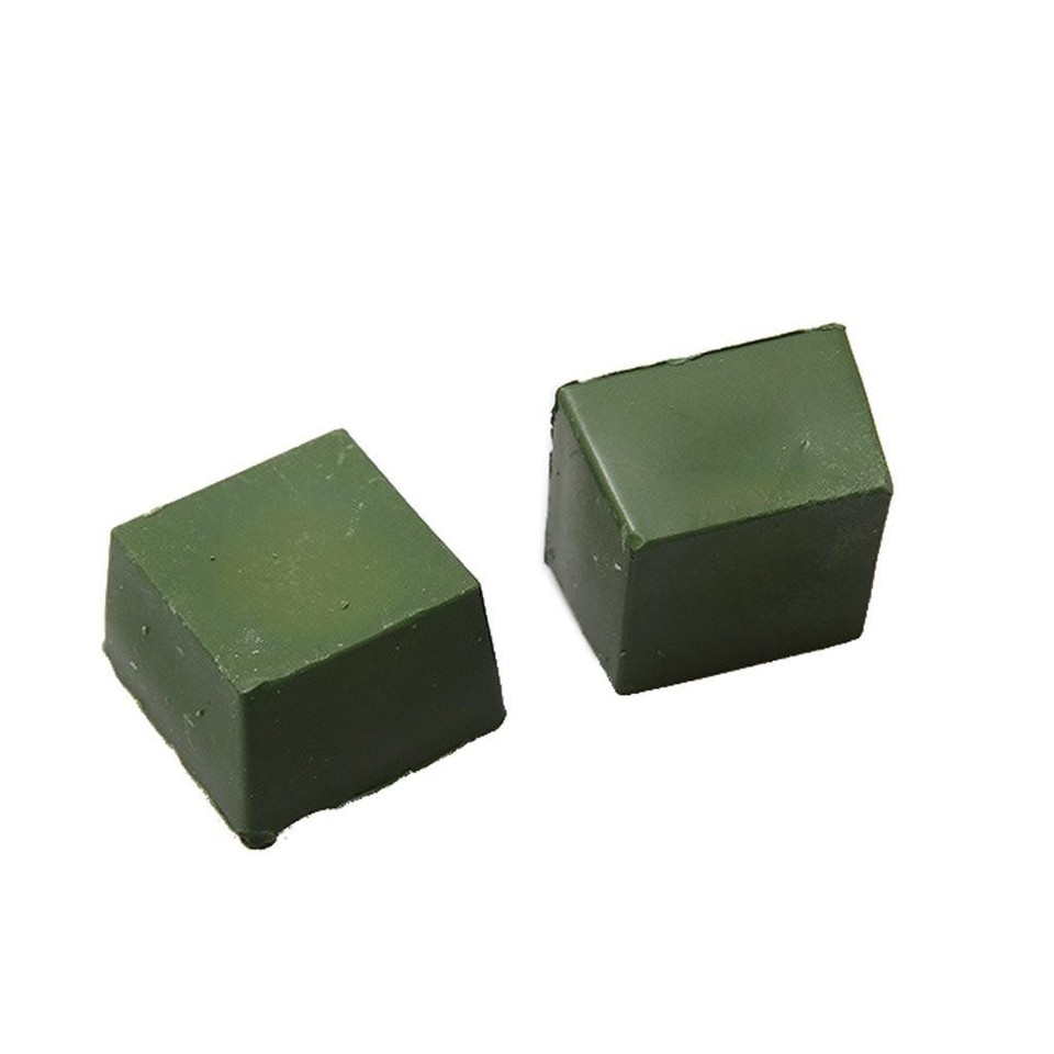 30x30mm Green Rouge Abrasive Polishing Paste Buffing Compound Metal ...