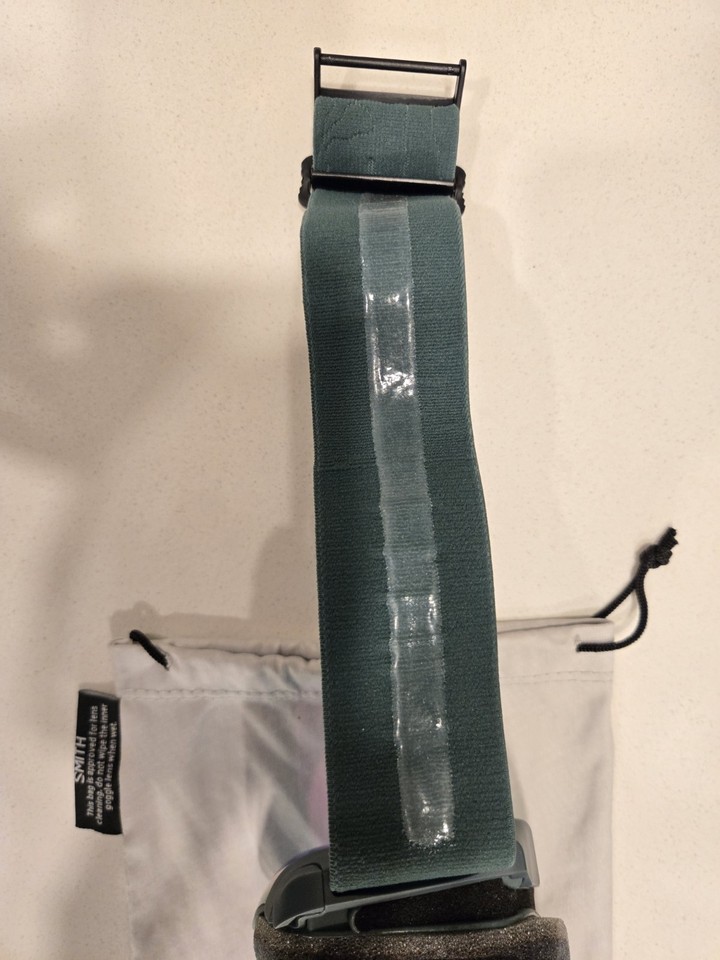 Smith 4D Mag Spruce Flood Green Goggle Chromapop Sun Green Mirror Used ...