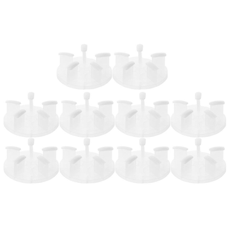 10 Pcs Nail Stand Practice Hand Art Display Rack Fingernail Board ...