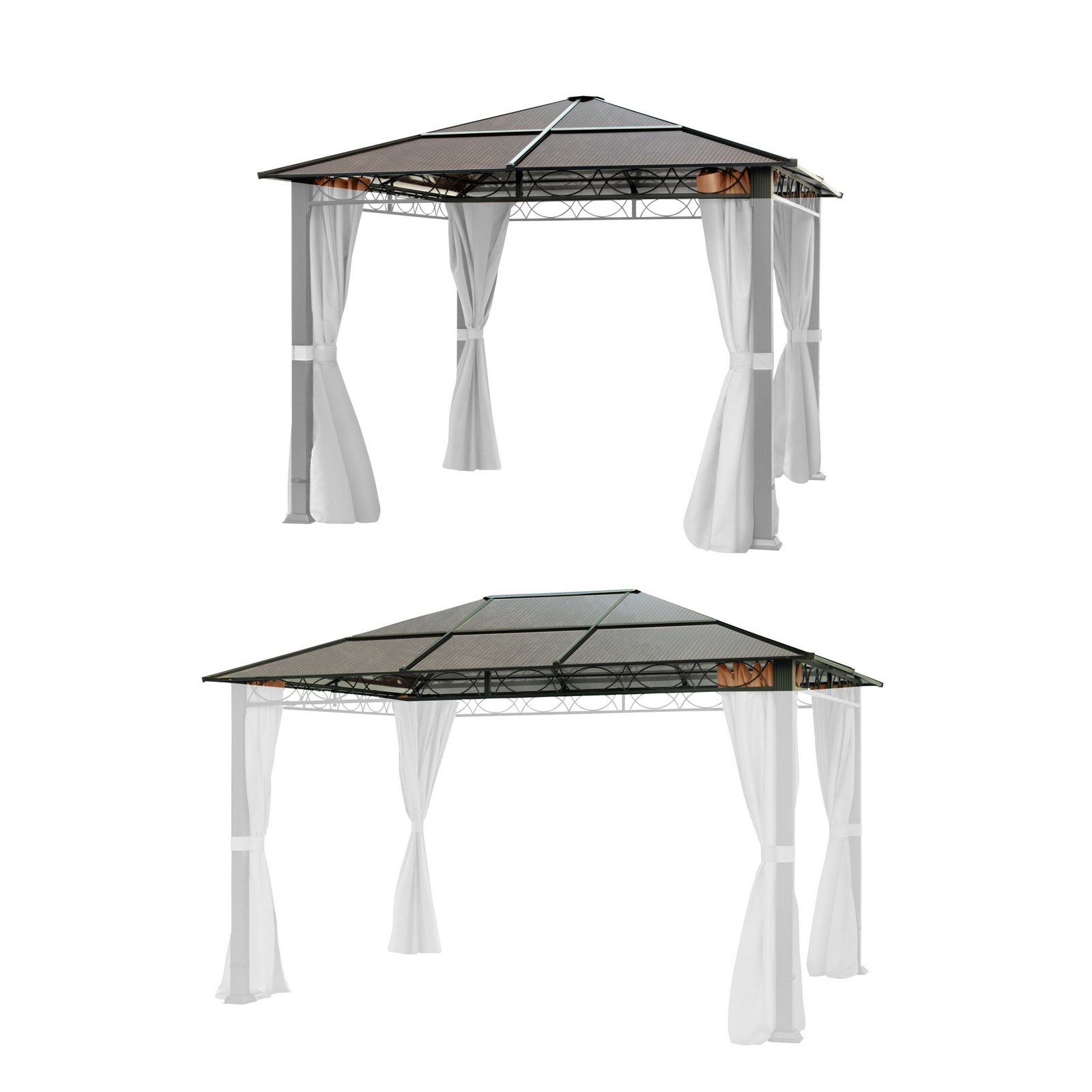 Replacement roof for Garden Gazebo Rendezvous Deluxe Replacement cover ...