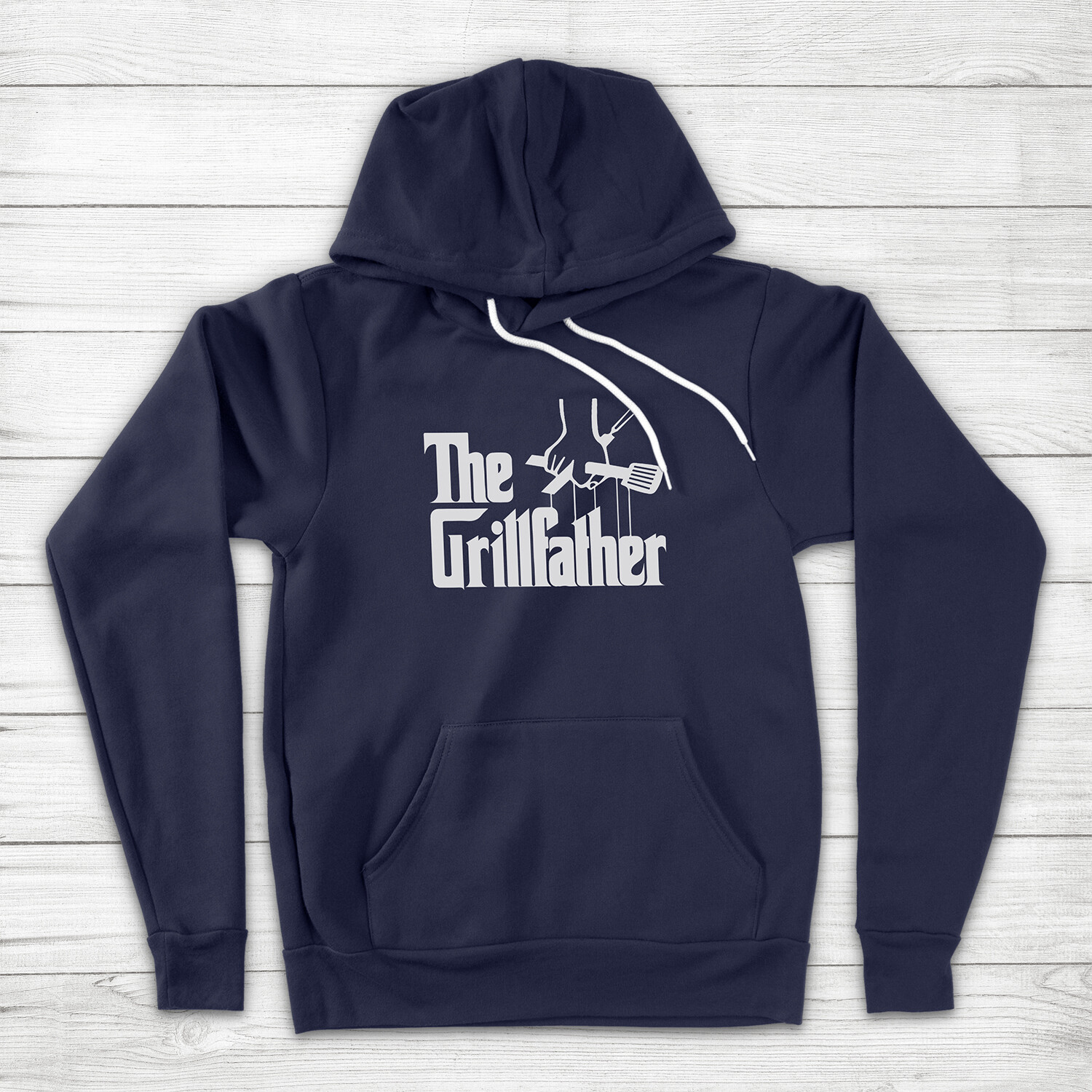 The GrillFather Funny Grill Godfather BBQ Father's Day Unisex Hoodie ...