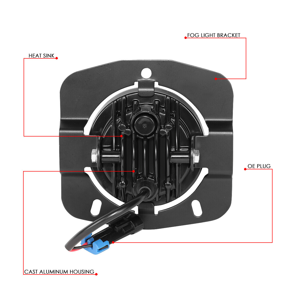 FOR 11-24 KENWORTH T680 FULL LED PROJECTOR FRONT BUMPER DRIVING FOG ...