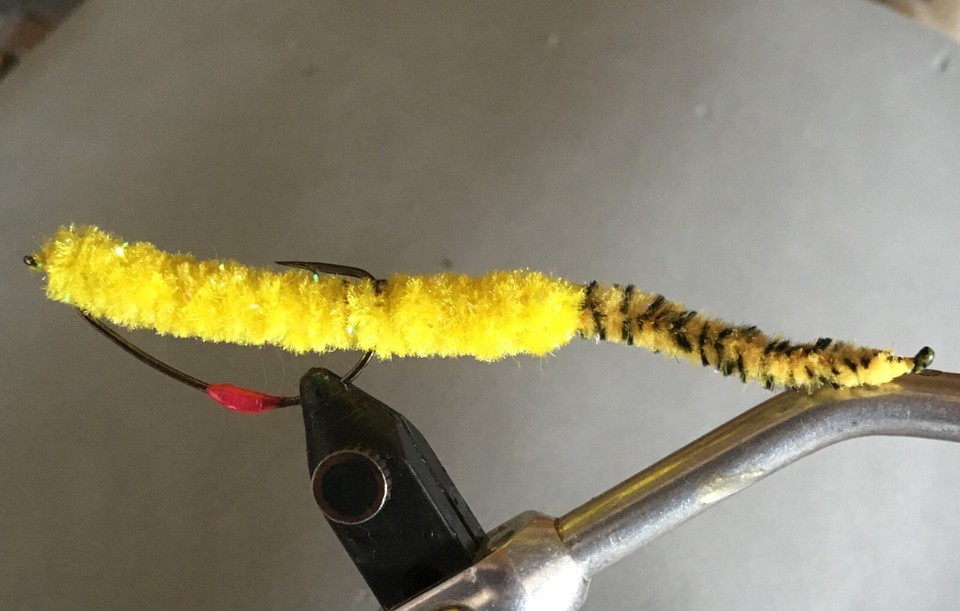 SENKO WORM FLIES IN SIX COLORS SIZE 2 HOOK BASS FLY FISHING RICH'S ...